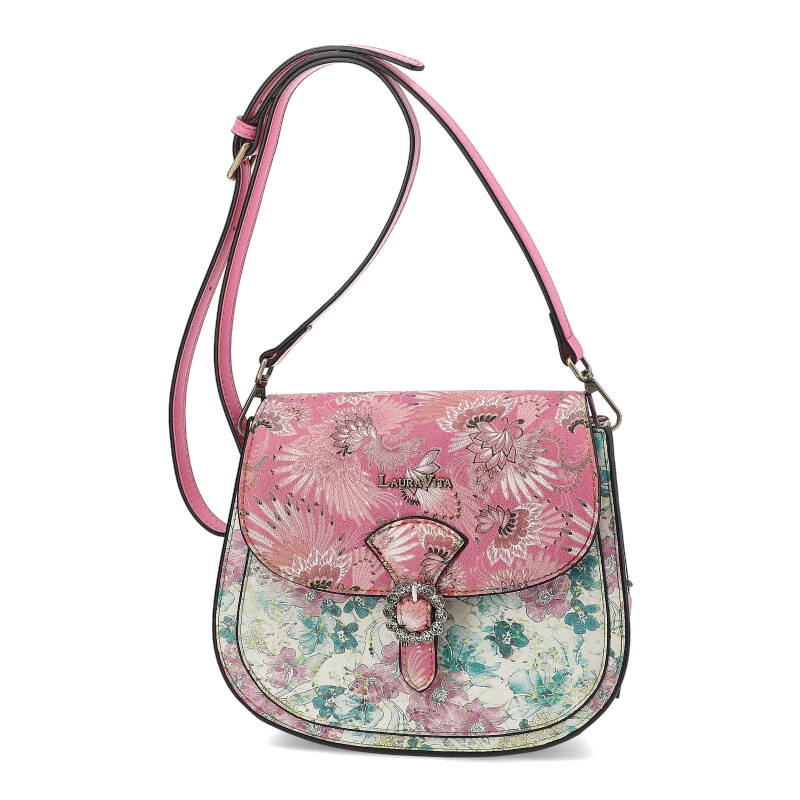 Rosa Handtasche Laura Vita Modische Damenhandtasche | ARMODO.de